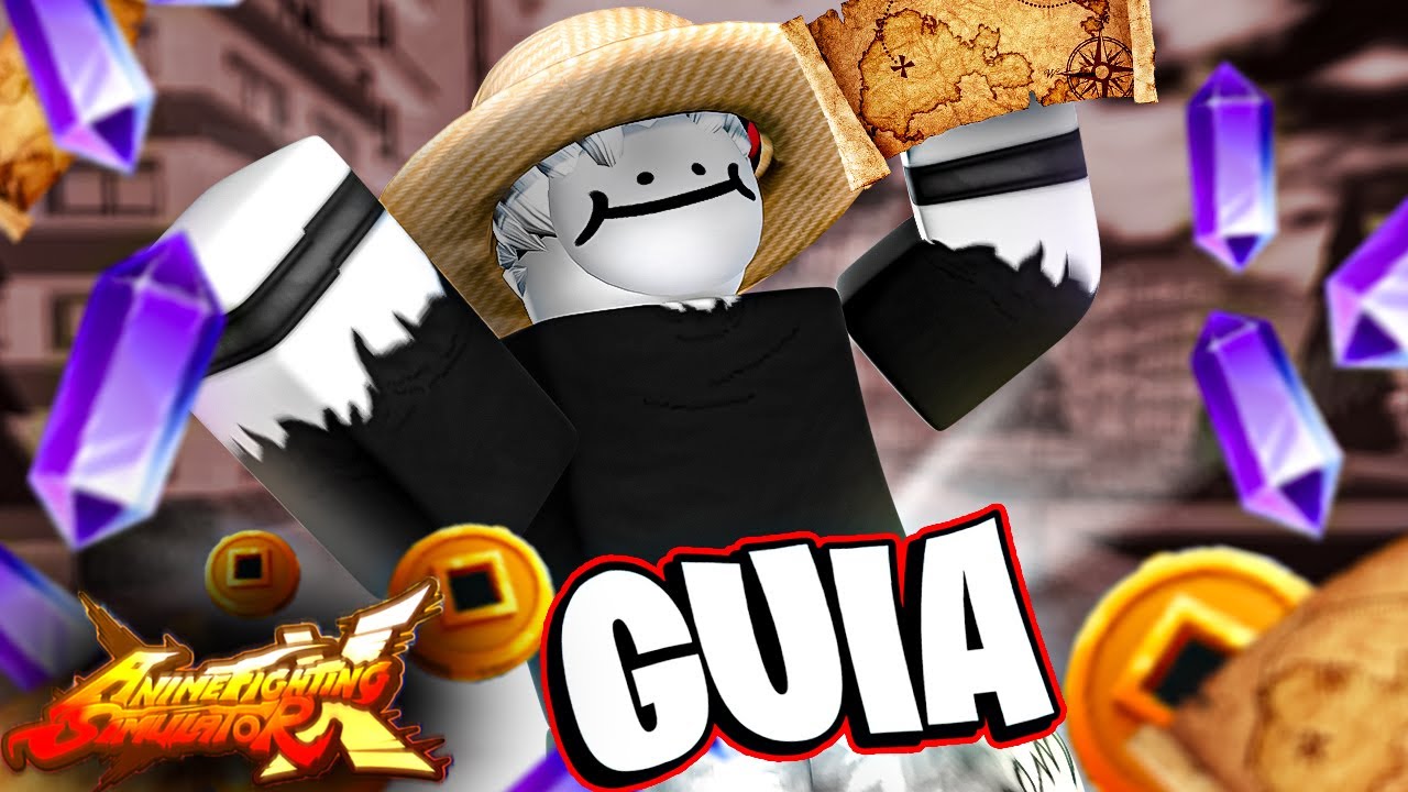 GUIA DEFINITIVA DE COMO JUGAR ANIME FIGHTING SIMULATOR X - YouTube