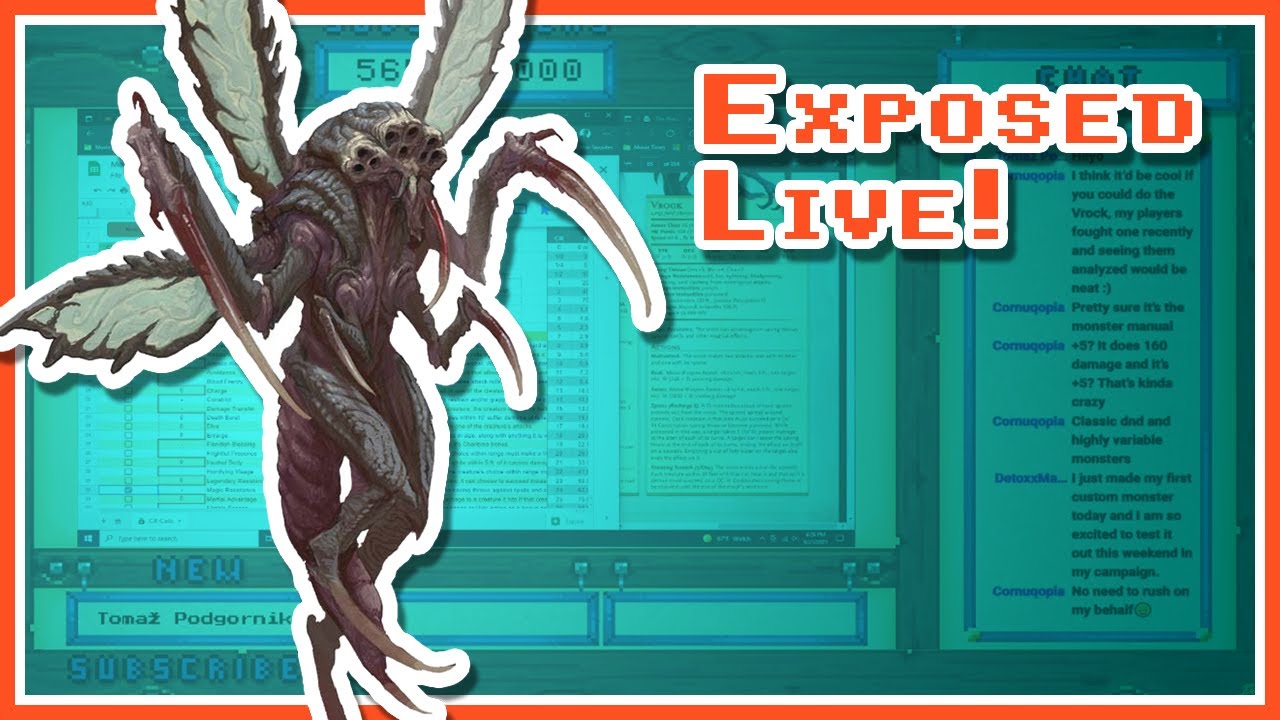 Core Spawn Emissary Challenge Rating Exposed Live | D&D 5e - YouTube