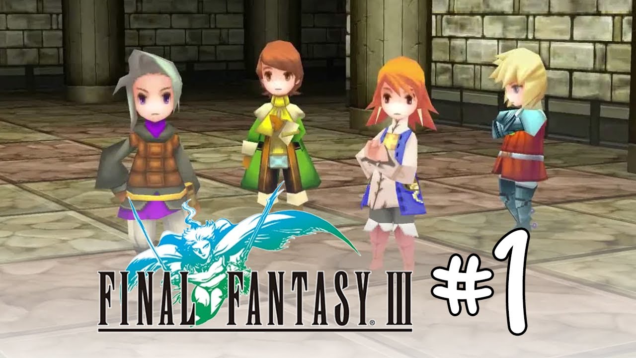 Começando uma historia! Final Fantasy III #1 - YouTube