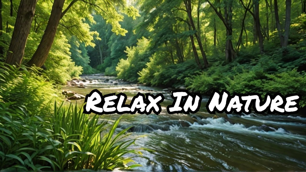 Running Stream Sounds for Relaxation and Studying! - YouTube