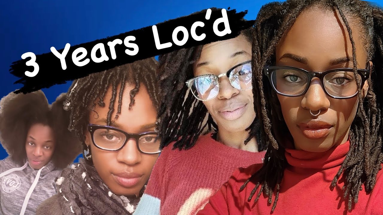 Achieving Healthy Hair Growth: 3 Year Locs Journey #locs #locjourney ...