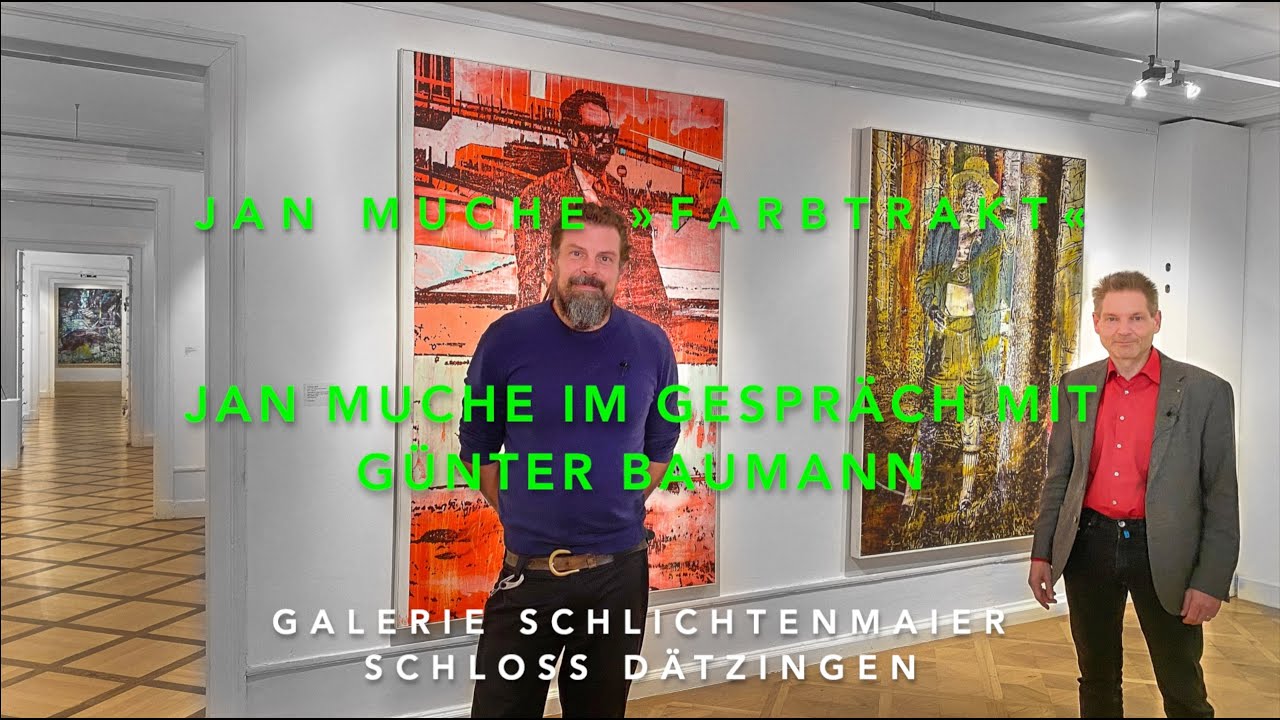 Jan Muche »Farbtrakt« – Interview mit dem Künstler - YouTube