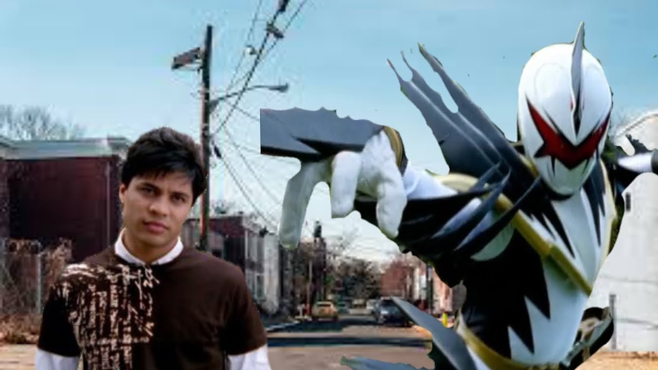 Trent VS Evil White Ranger - YouTube