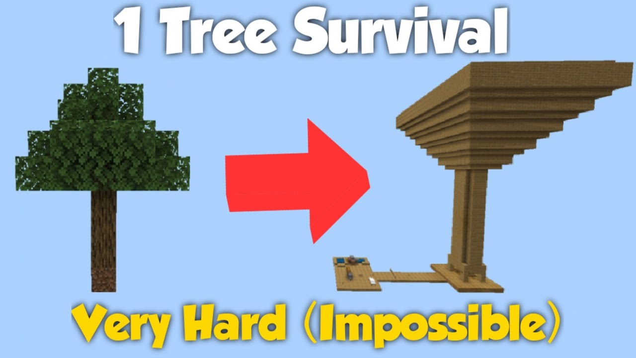 Starting with 1 Tree 🔴 1 Tree Skyblock EP.1 - YouTube