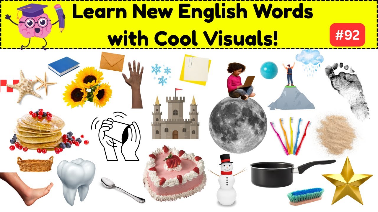 Learn New Words in English with Cool Visuals! - YouTube