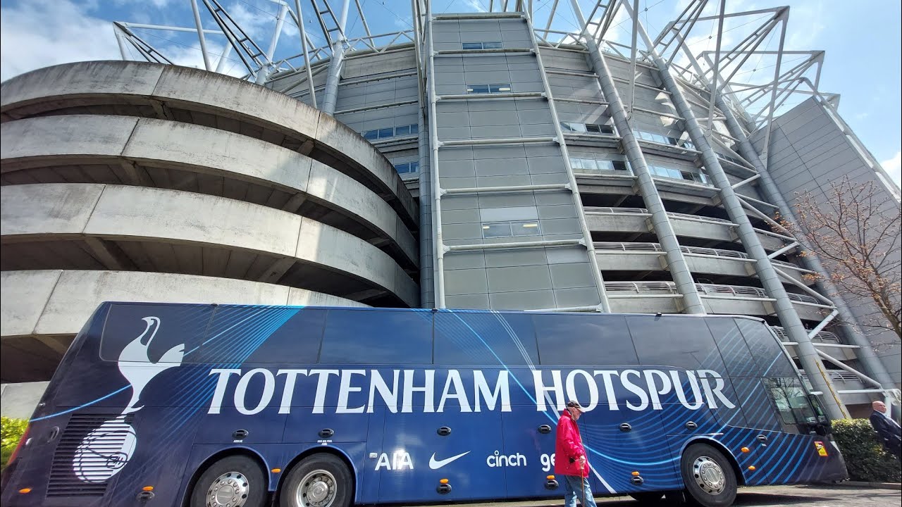 Newcastle United v Spurs, Match Day Stadium Walk about with the Fans ...