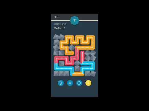 One Line Puzzle sellunitysourcecode - YouTube