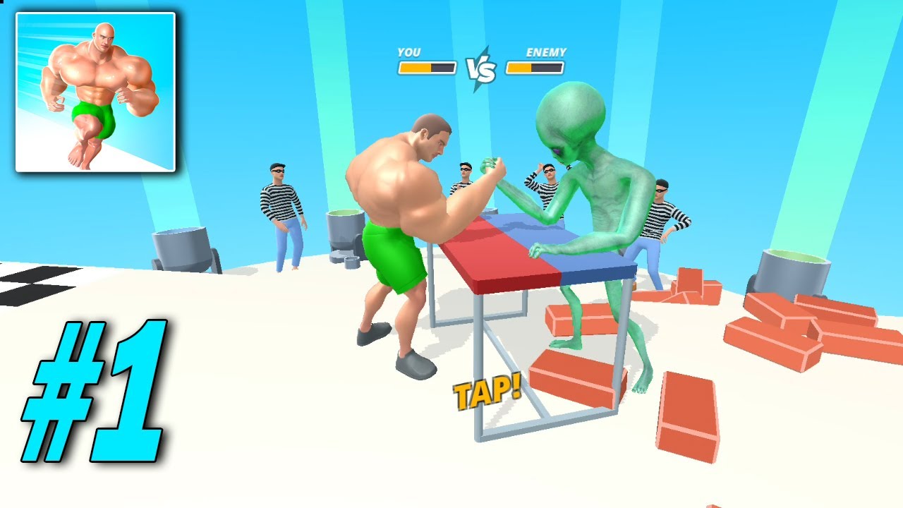 Muscle Rush - Gameplay Part 1 New Update (Android, iOS) - YouTube