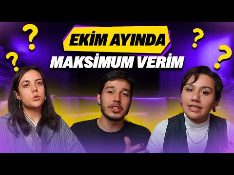 Ekim'de Derece Öğrencileri Nasıl Çalıştı?