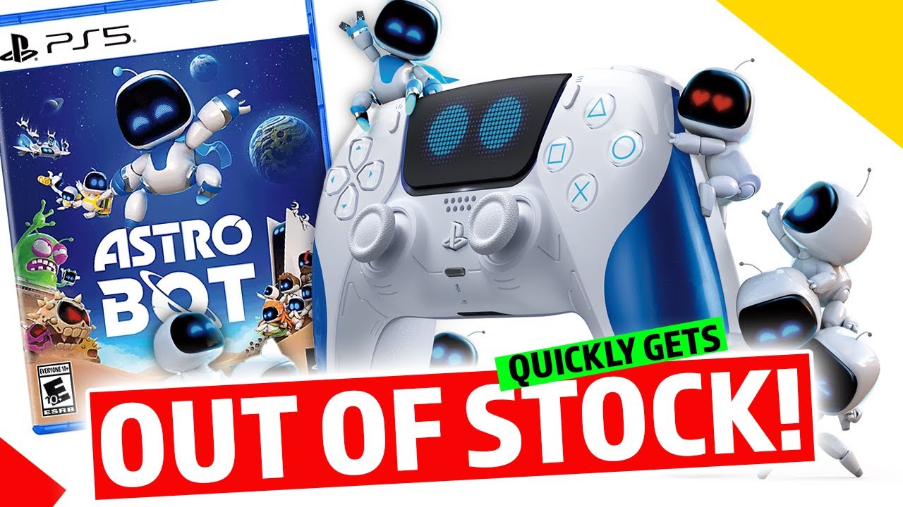 Astro Bot Limited Edition Controller Pre-Orders VANISH INSTANTLY! - YouTube