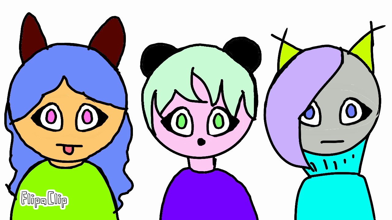 Eye blinking and ear twitching || animation - YouTube
