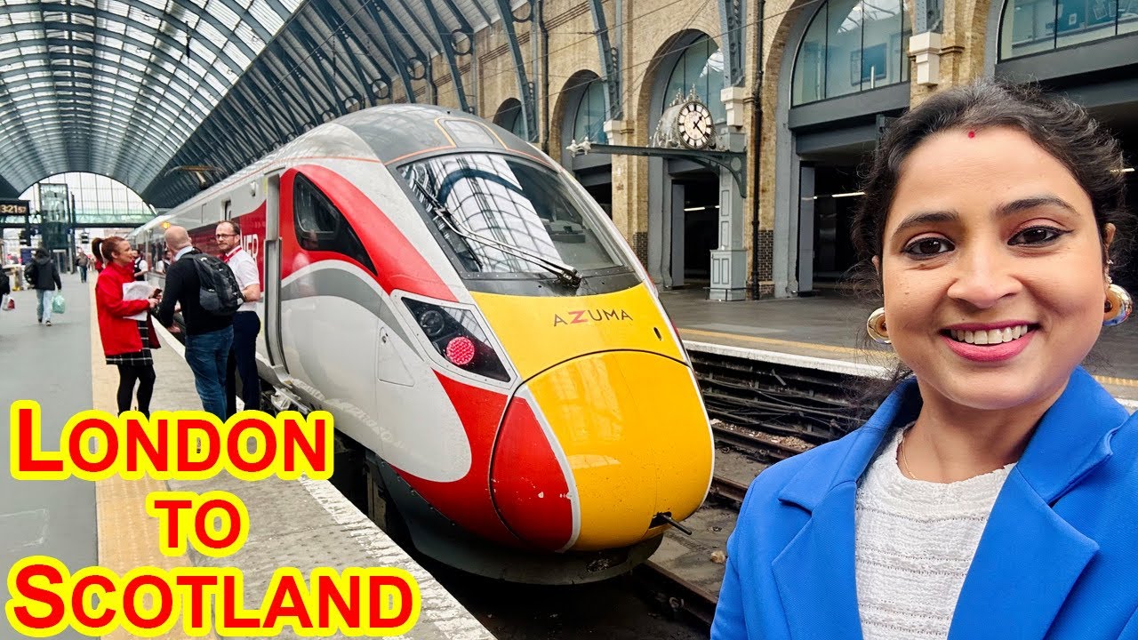 Scotland Trip 2024 || London To Scotland By Super Fast Train LNER ...