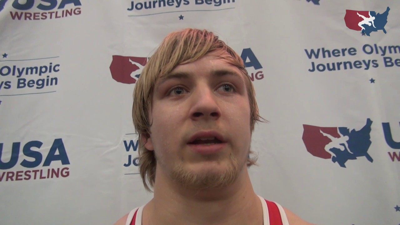 Andrew Marsden wins 2017 UWW Junior Freestyle Nationals at 96 kg - YouTube