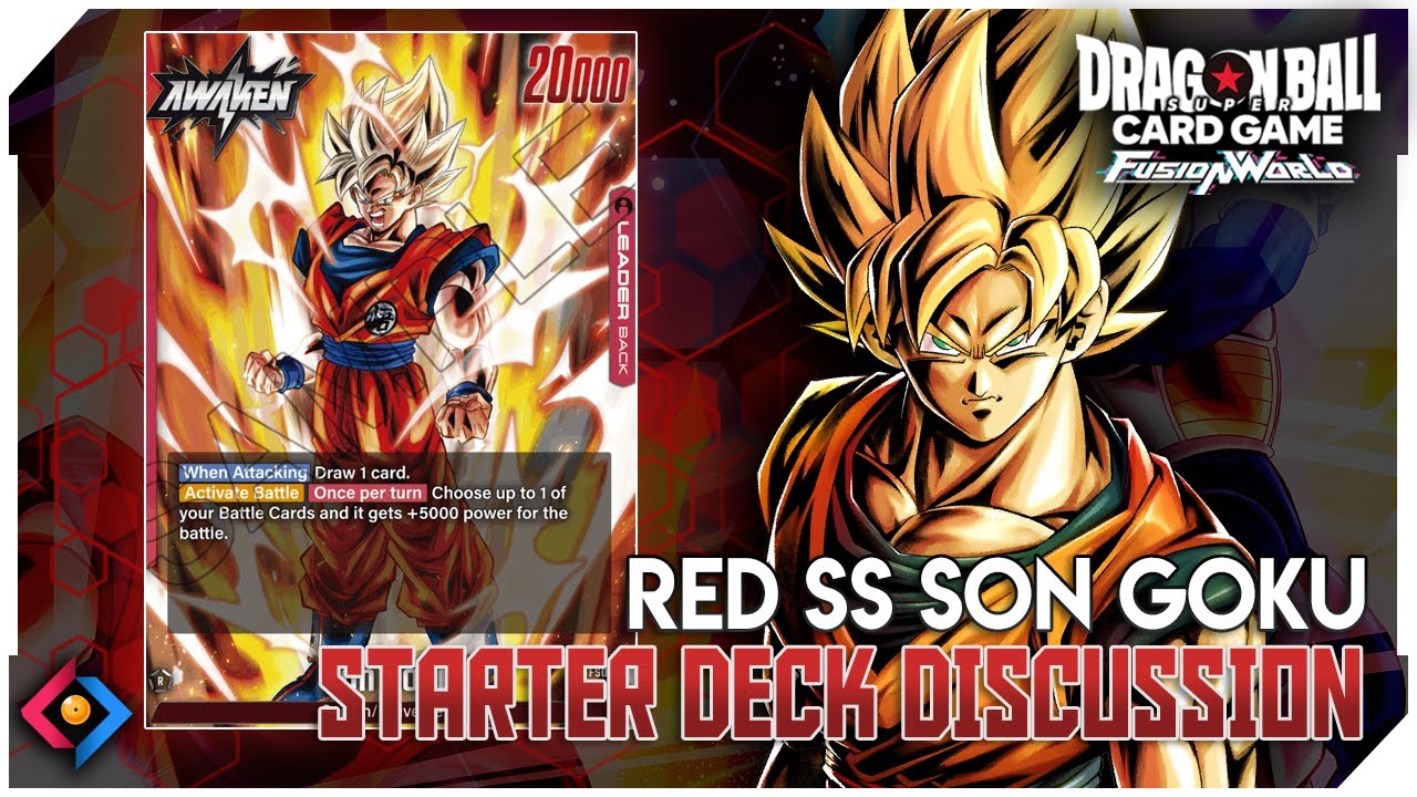 Red is STILL doing red things in FW! | SS Goku Red Starter Deck ...