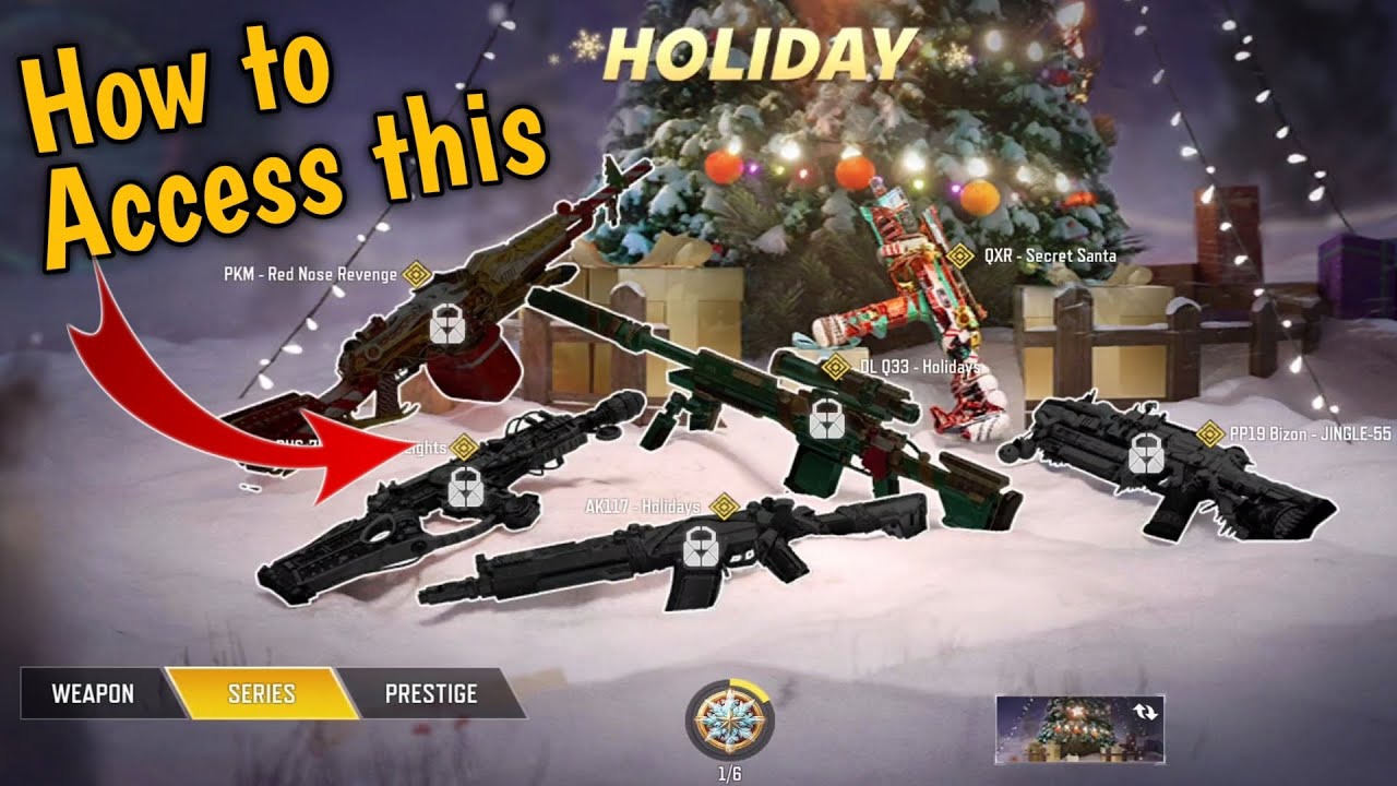 CODM NEW HOLIDAY SERIES POINTS HOW TO ACCESS AND LIKE THE EVENT GARENA ...