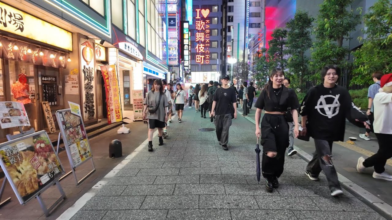 Night Walk in Shinjuku Tokyo Japan 4K HDR - YouTube
