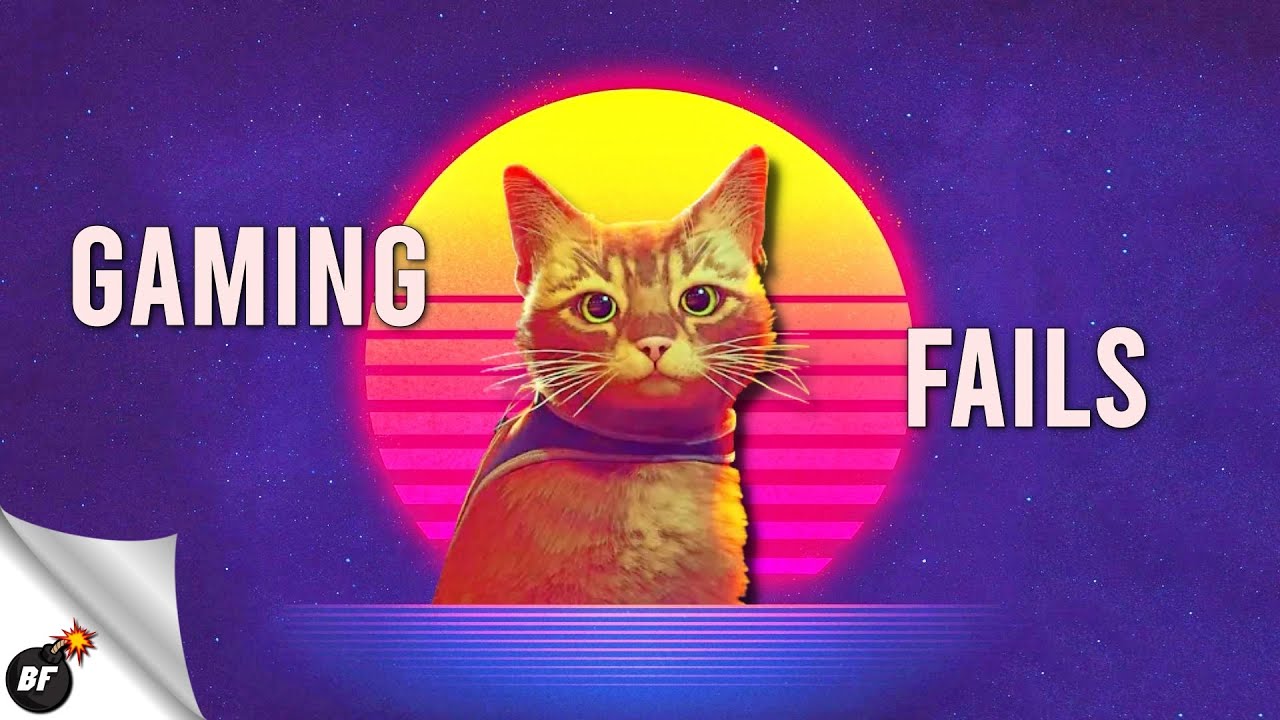 GAMING FAILS - Funny Moments from STRAY, OVERWATCH 2 & more! - YouTube