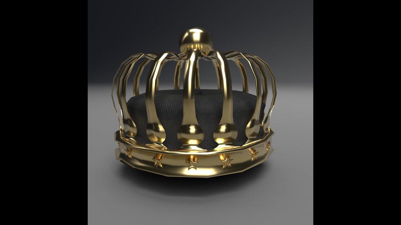 Blender Timelapse: Queen Crown - YouTube
