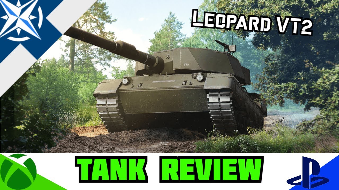 World Of Tanks Console Español - Leopard VT2 TANK REVIEW - YouTube