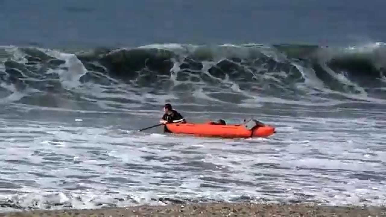 Avila Beach CA Kayak Fail - YouTube