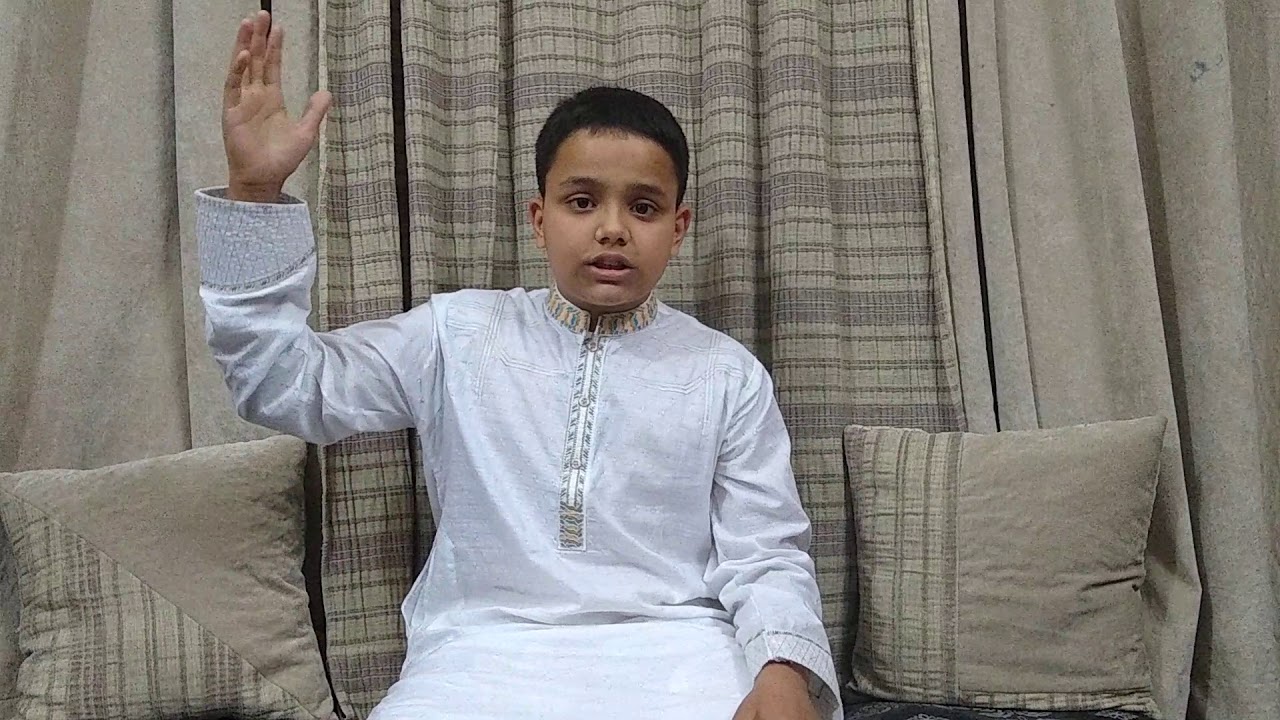 Kalam on amad e shaban by Ashal Abbas || #majlis #video #shaban - YouTube