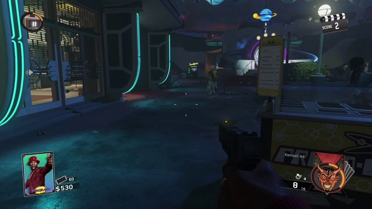 Call of duty infinite warfare zombies all parts of neil body - YouTube