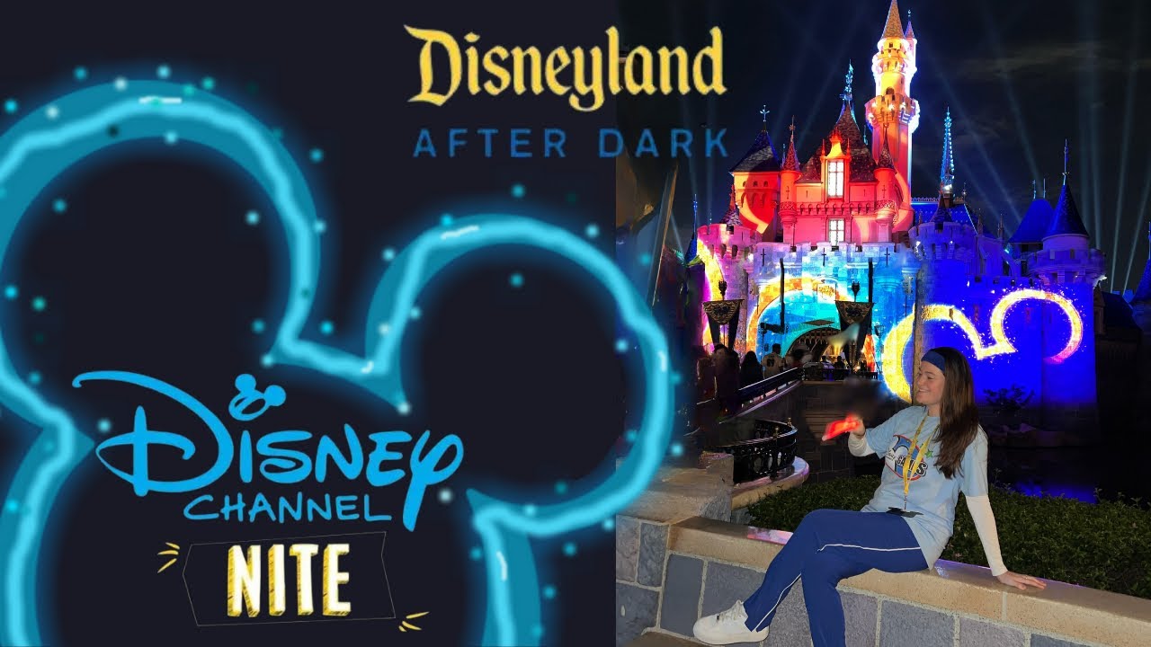 First Ever Disney Channel Nite | Disneyland After Dark Event | Rare ...