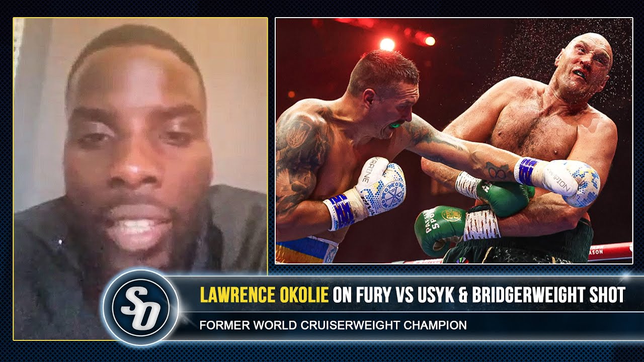 'TYSON FURY CONDITIONING LOST HIM USYK FIGHT!' - Lawrence Okolie ...