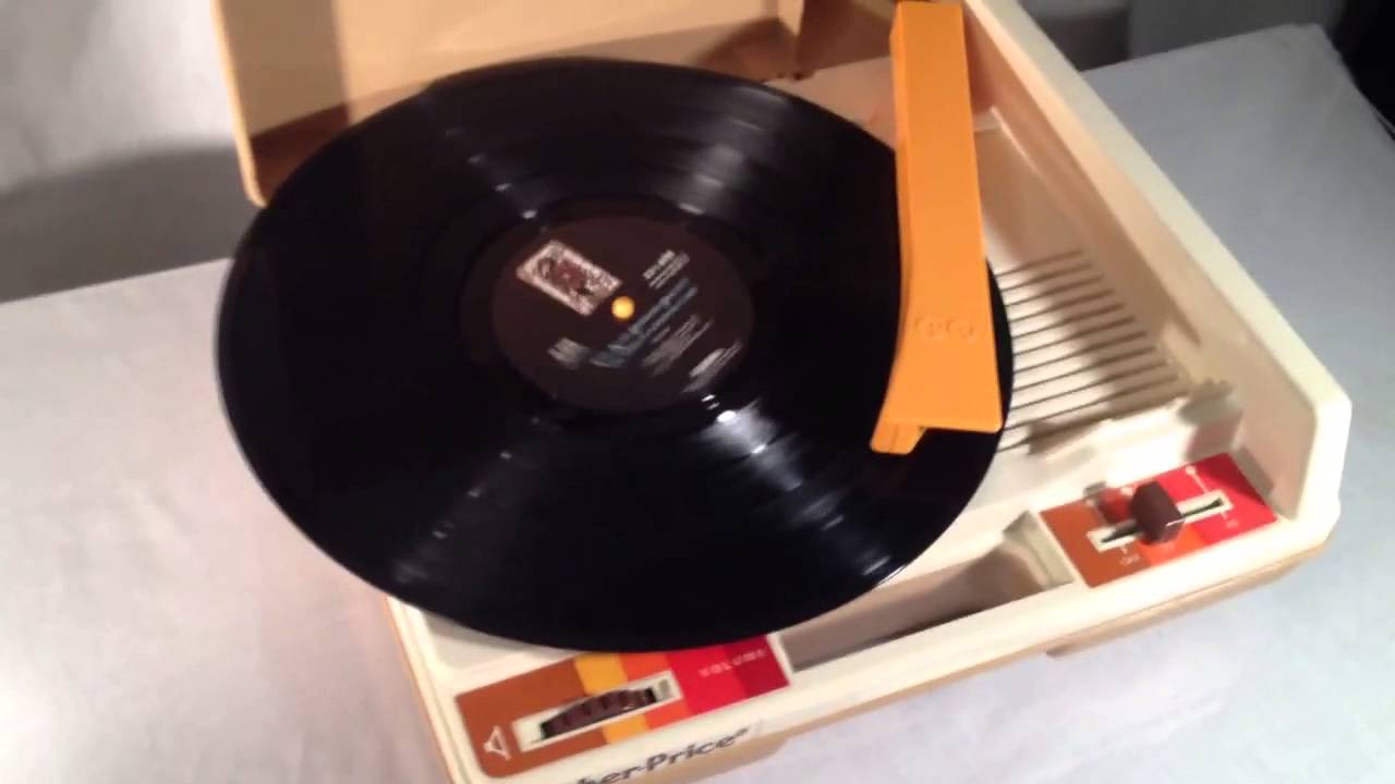 Fisher Price Turntable 1978 - YouTube