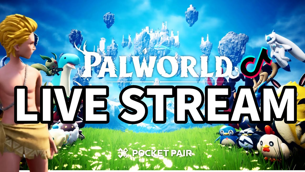 Let's Play PALWORLD! - [Full Tiktok Live Stream] (#Palworld # ...