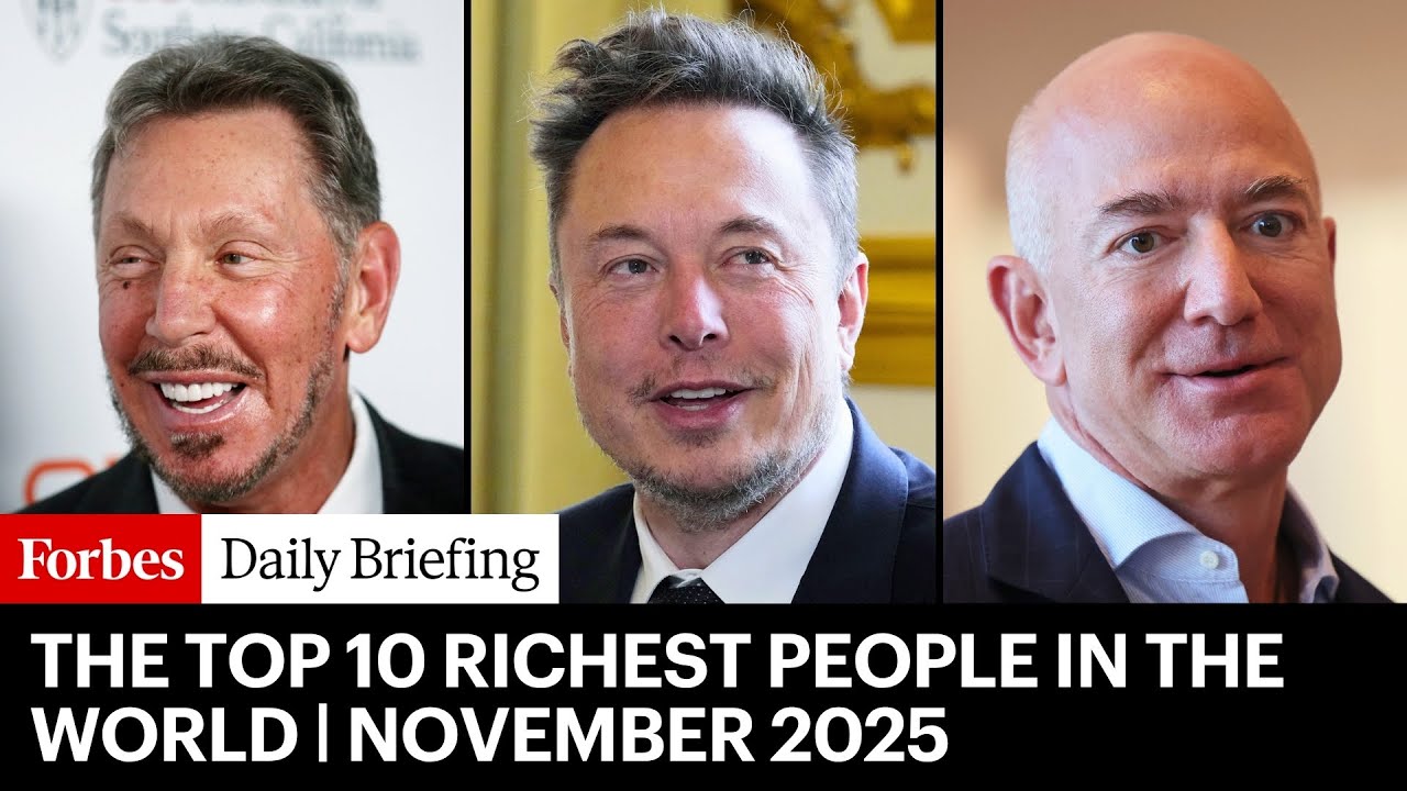 Top 10 Richest People In The World As Of November 2025 - YouTube