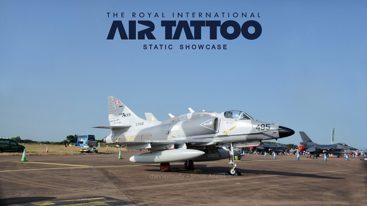 RIAT 2022 static showcase - Green and Blue zone walk through - YouTube