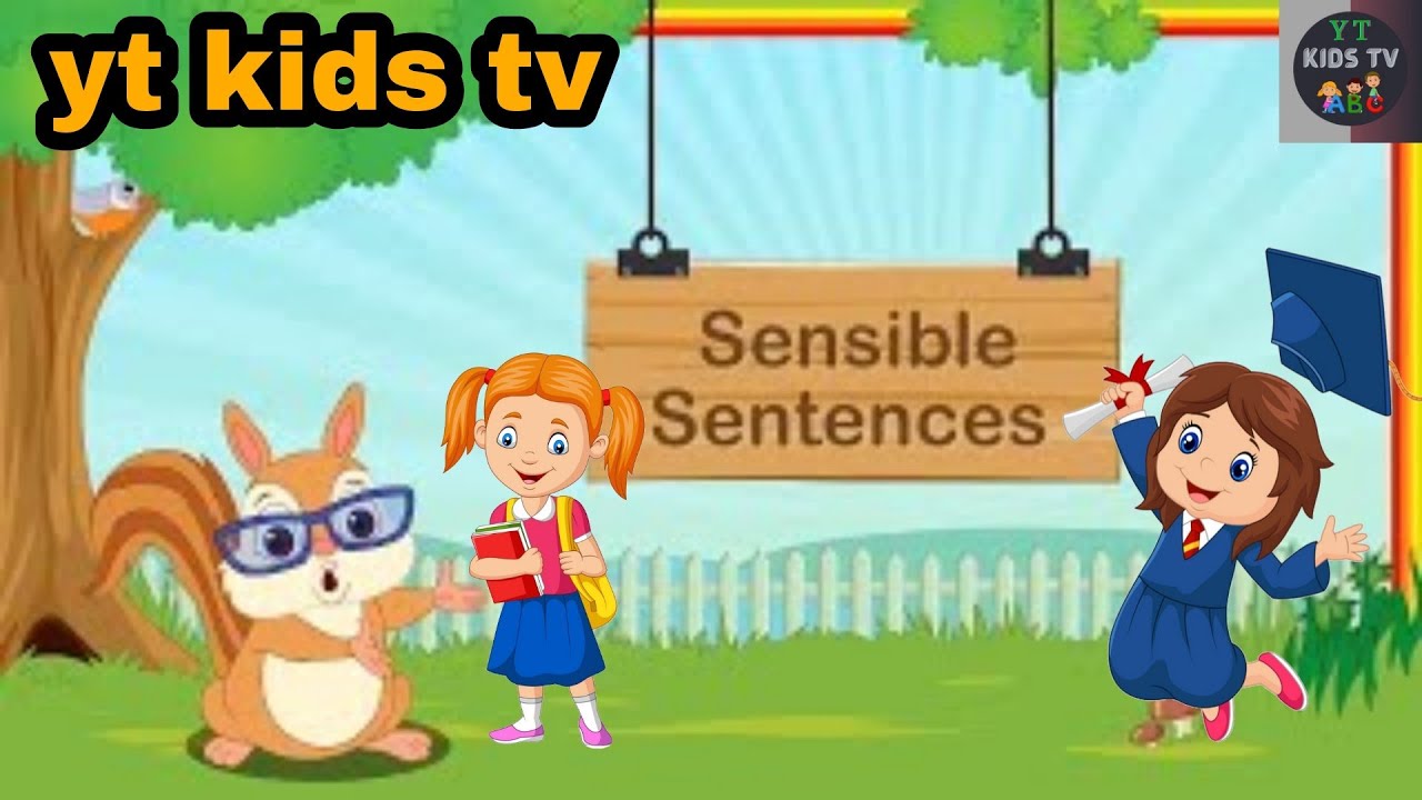 Very Easy Kids Sentence Word Animation Videos | Kids Education Alphabet ...