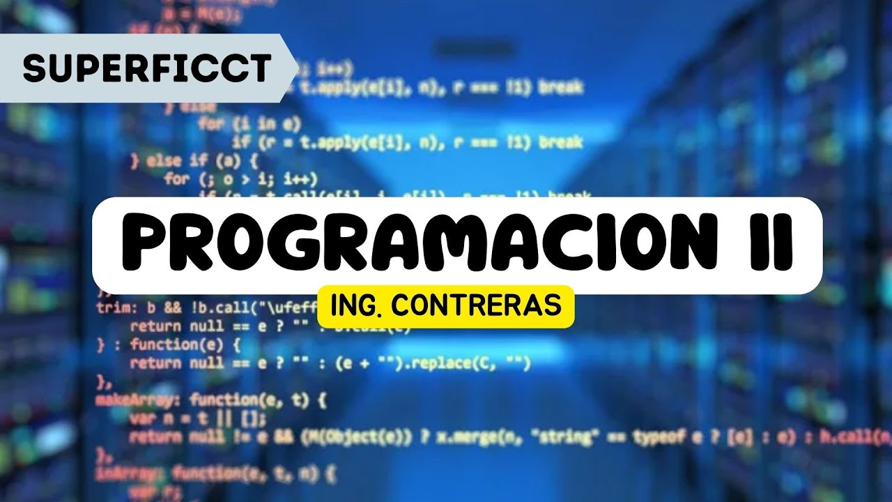 Programación 2 Proyecto Clase 1 - YouTube