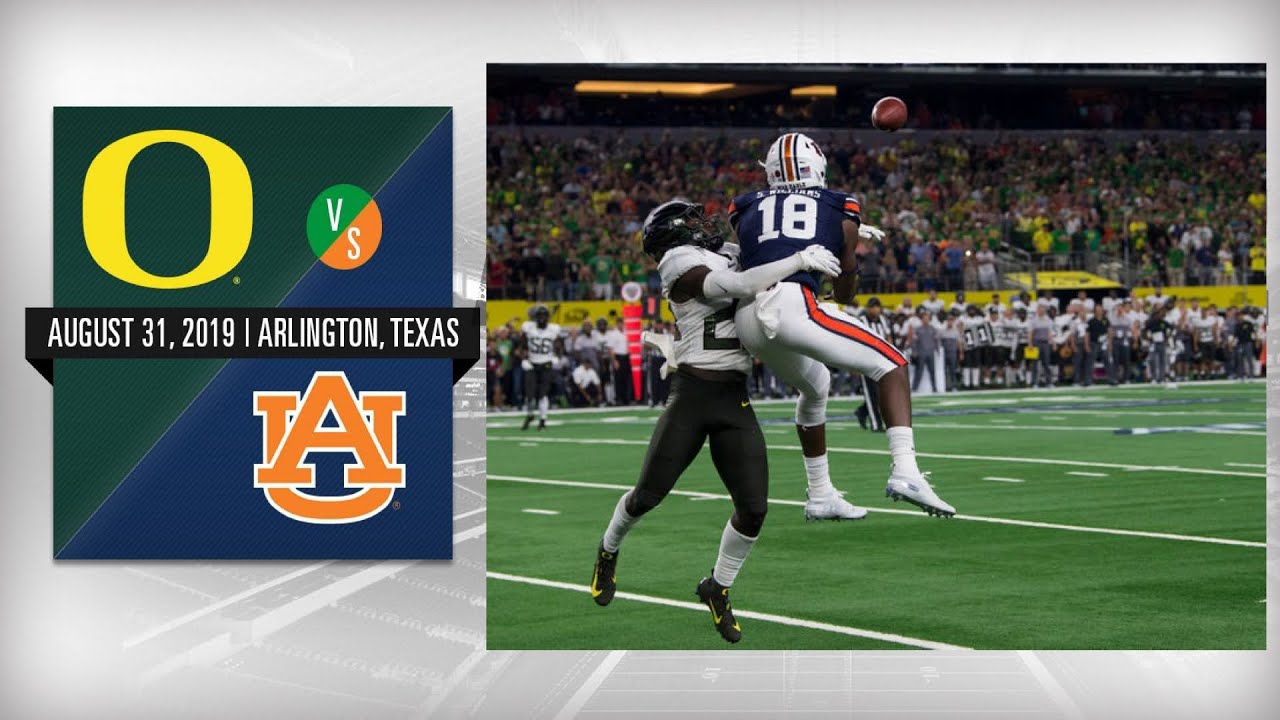 Oregon VS. Auburn 2019 Full Highlights - YouTube