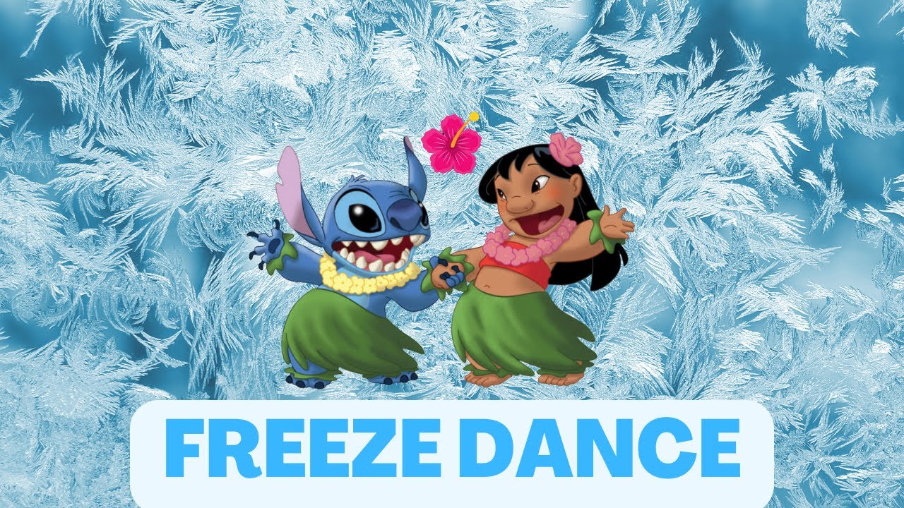Lilo & Stitch Yoga & FREEZE DANCE! Exercise for Kids! - YouTube