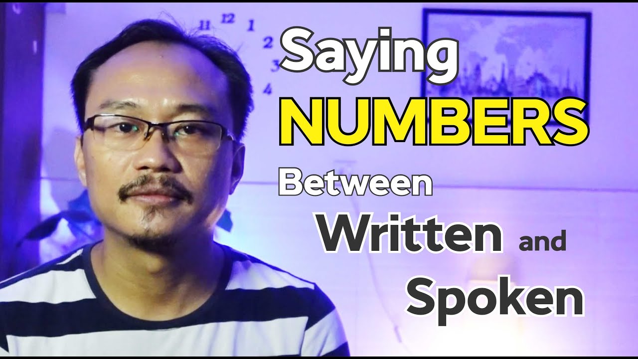 Practice Saying NUMBERS in Cambodian between Written and Spoken. - YouTube