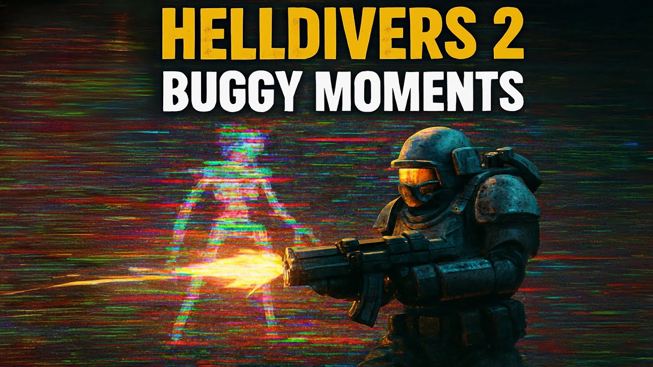 Helldivers 2 - Buggy Moments! - YouTube