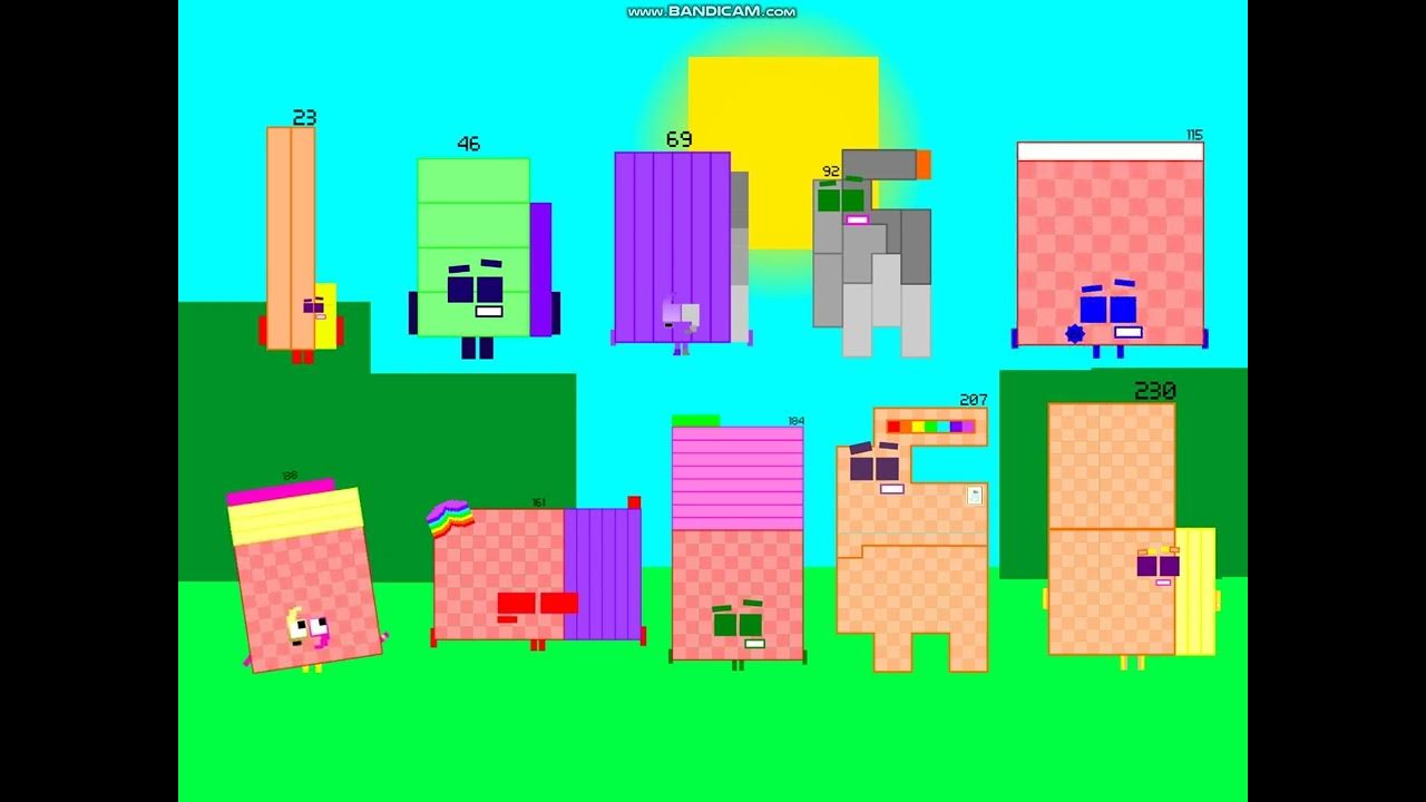 Numberblocks band Retro 23s (23-230) - YouTube