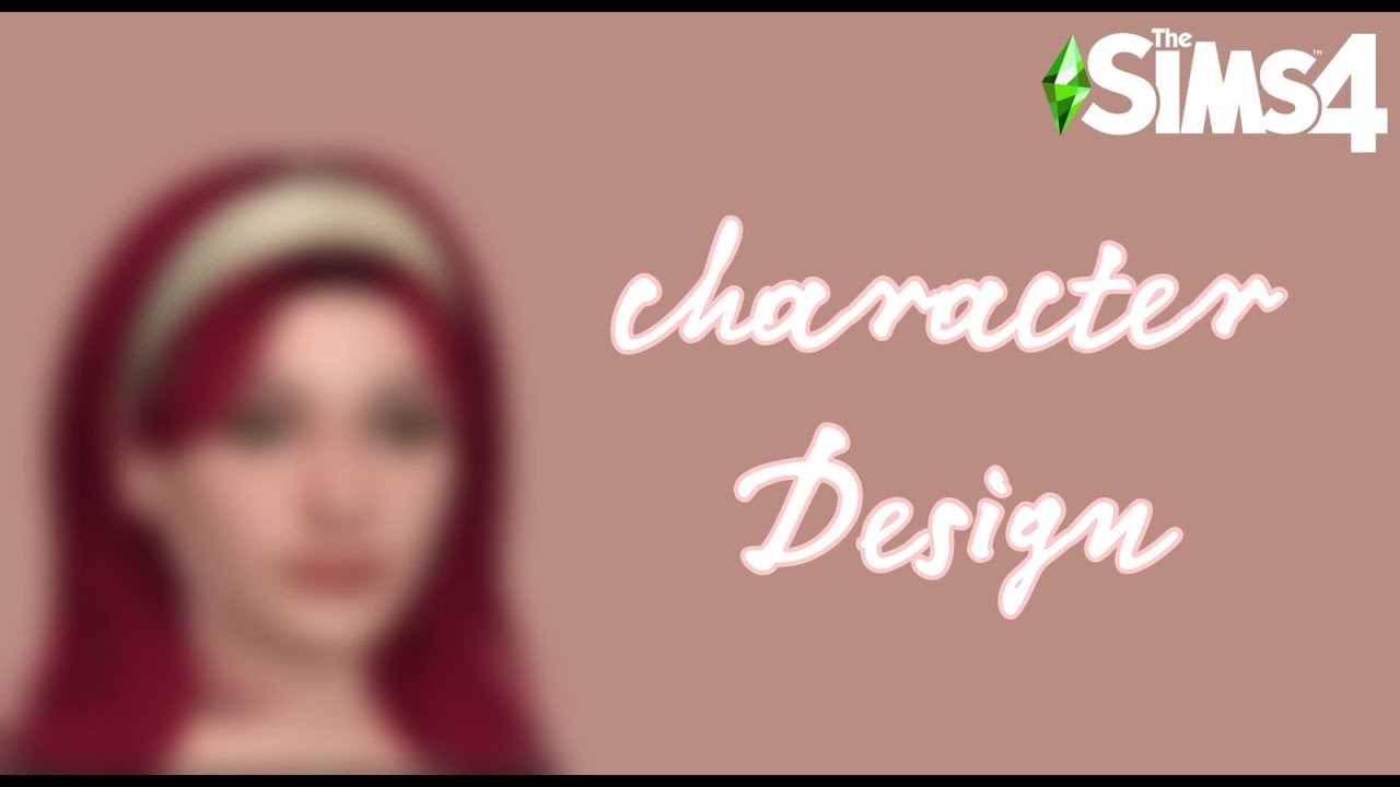 تصميم شخصية | THE SIMS 4 | character Design - YouTube