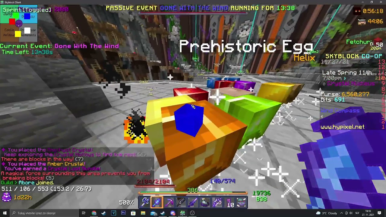 Hypixel Skyblock - Dropping Divan's Alloy After Calling It - YouTube