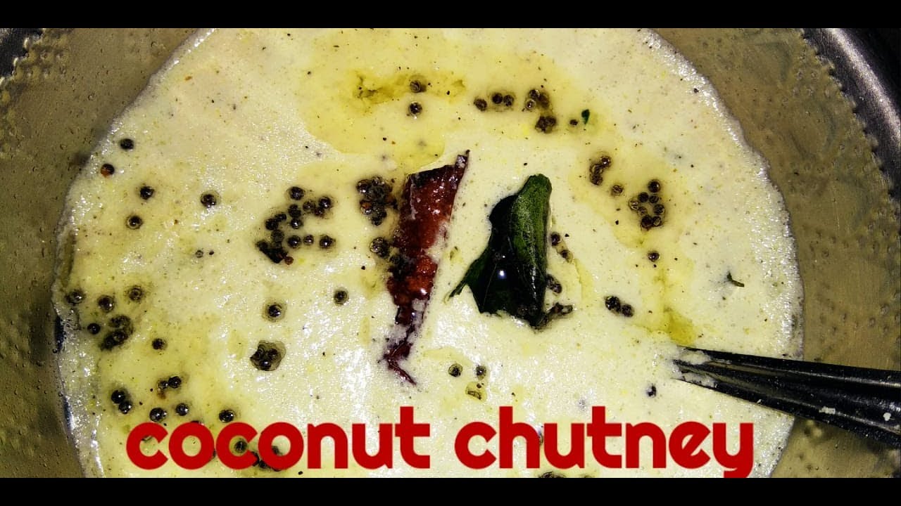 Coconut chutney || nariyal ki chutney ( Type 1). - YouTube