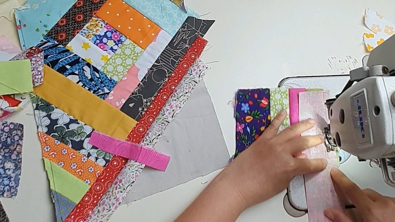 You'll be amazed at what I've done with scraps of excess fabric 🧚‍♀️ Sewing idea patchworks ...