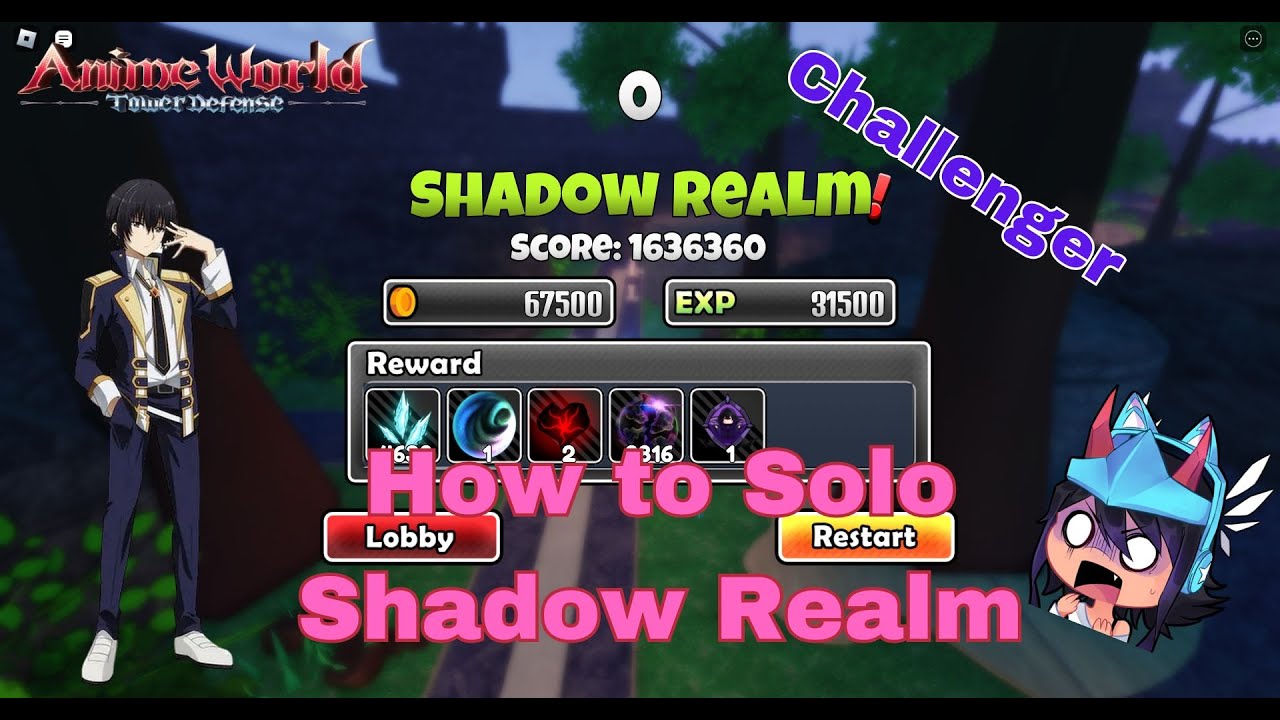 How to SOLO Legend Shadow Realm [Challenger] - Anime World Tower ...