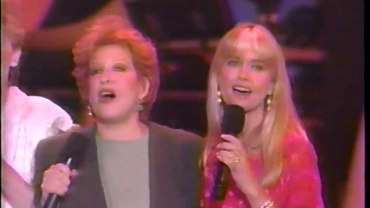 Bette Midler & Friends 1990. Goldie Hawn, Olivia Newton John, Cher ...