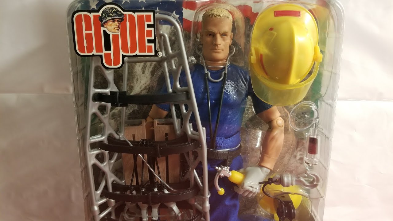 GI.JOE ROPE RESCUE FIREFIGHTER FIGURE SET REVIEW - YouTube