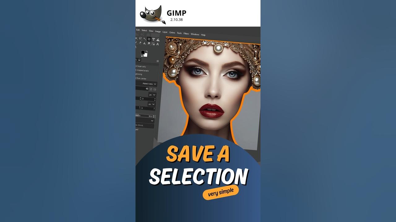 Learn how to easily save a selection in GIMP with just a few simple steps! - YouTube