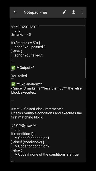 PHP Conditional Statements Explained | If, Else, Switch, Ternary & Null Coalescing - YouTube