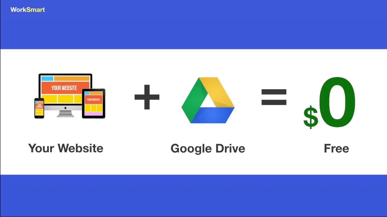 How to Host a website in Google Drive with custom Domains - YouTube