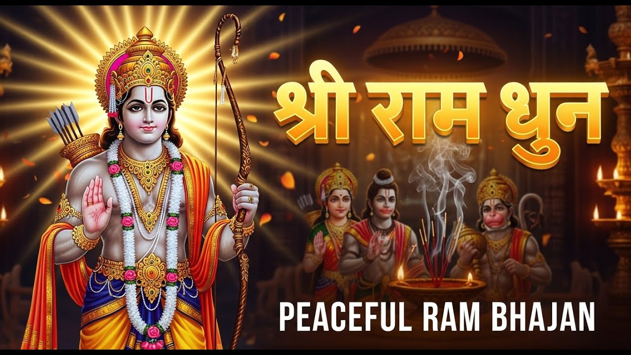 🌺 Shri Ram Dhun | Powerful Ram Mantra & Ram Siya Ram Chanting | Jai ...